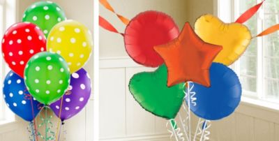 Rainbow Balloons Party City