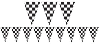 Triangular Checkered Banner