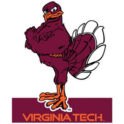 Virginia Tech Hokies Mascot Table Sign 7 1/2in x 8in | Party City Canada