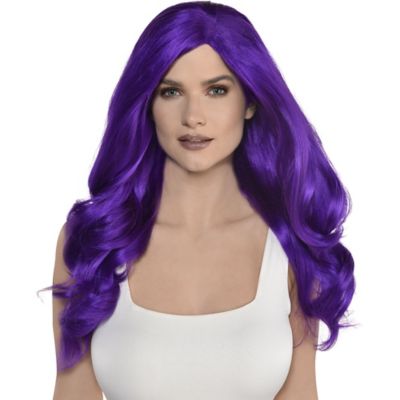 Purple wigs store