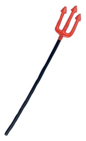 Small Devil Pitchfork 3 1/2in x 23in - Party City