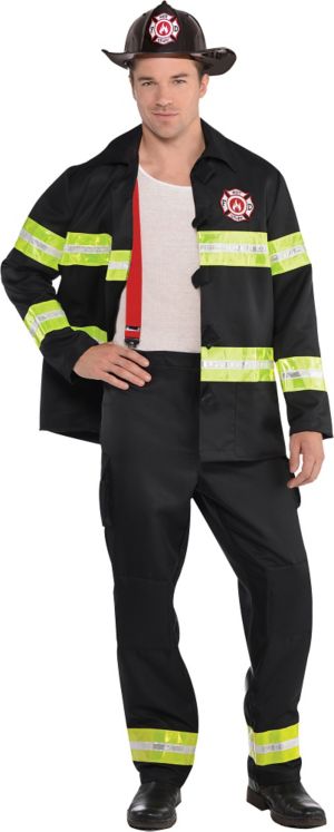 Adult Rescue Me Firefighter Costume - Party City