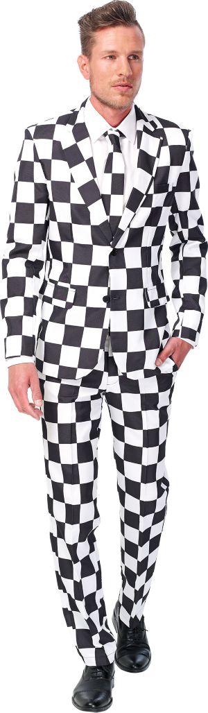 Adult Checkered Suit - Party City